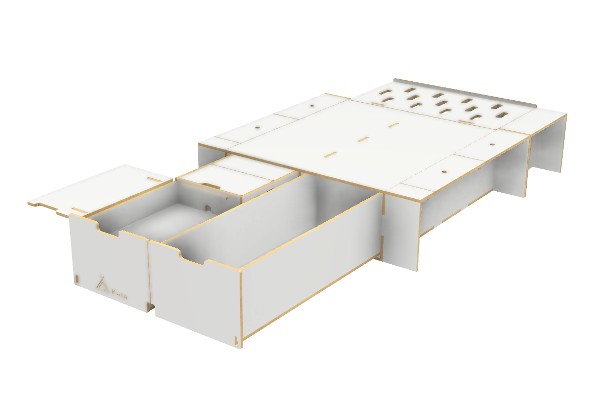 Vanbox 1100 SWB - 1200mm - Kata